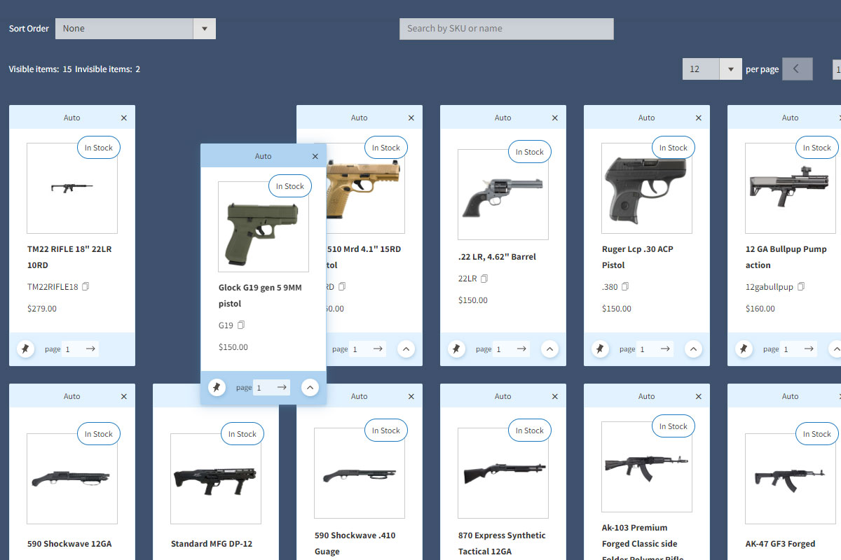 eCommerce Website – Defender POS – Firearms Point of Sale Business ...